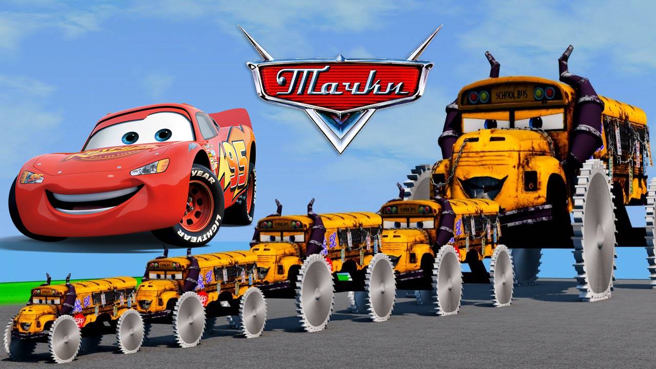 Мультики про машинки. Мисс Крошка с пилой на колесах. Мультики для детей, Мультфильмы для мальчиков