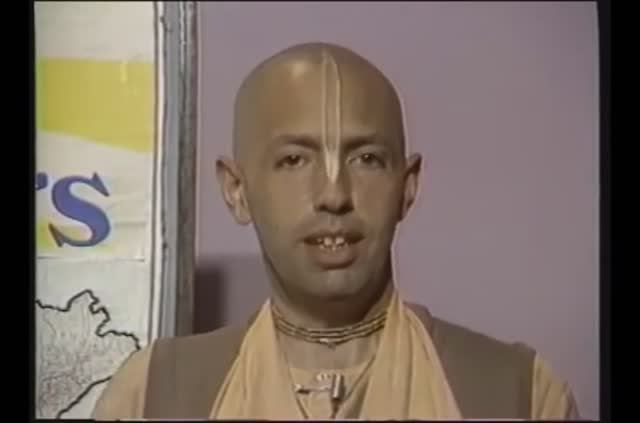 Мукунда Госвами: Представление фильма о Падаятре с участием Локанатхи Свами - 1984