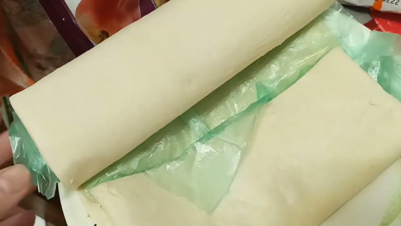 Слойки из теста "Рестория" и джема из Магнита