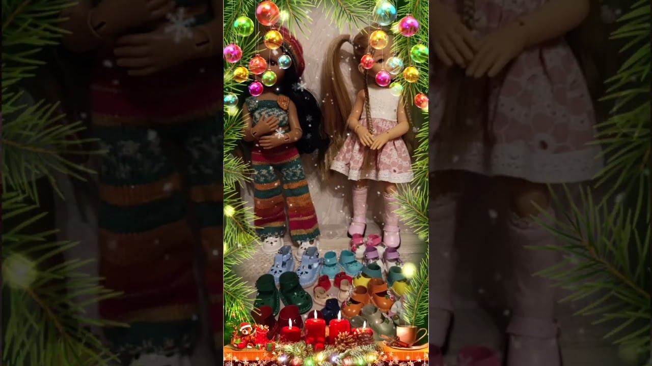 Подарок для моих кукол. #doll #куклы#подарок#