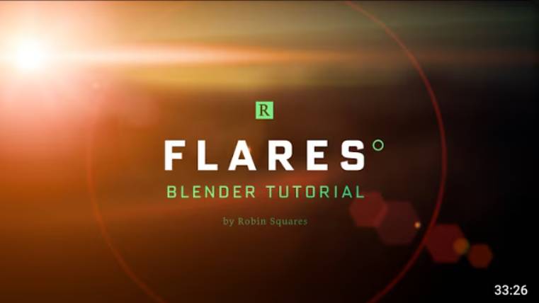 Усовершенствованные блики объективов Blender Geometry Nodes