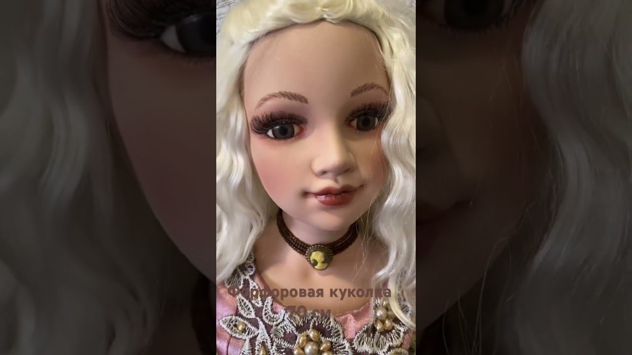 Новая жизнь фарфоровой куклы 70 см