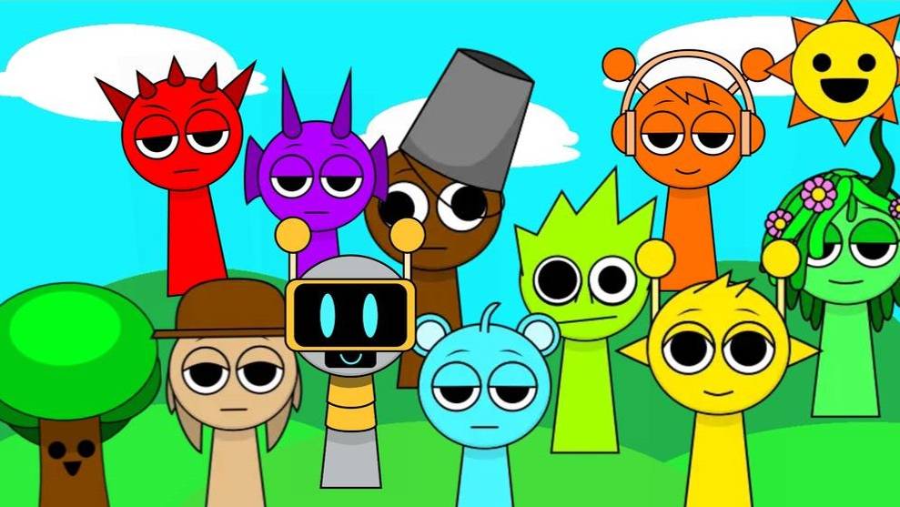 Спрунки клип. Sprunki.