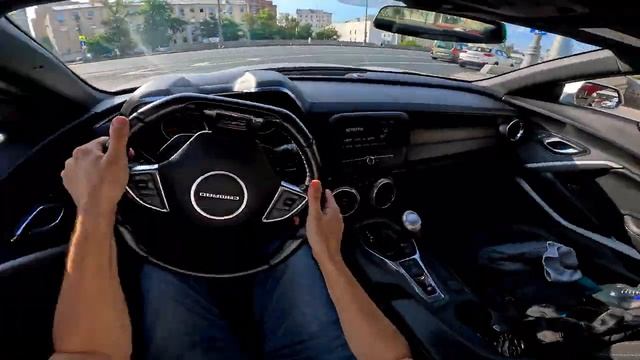 2016 CHEVROLET CAMARO / Шевроле Камаро 2.0 турбо автомат 238 л.с. | Тест-драйв от первого лица