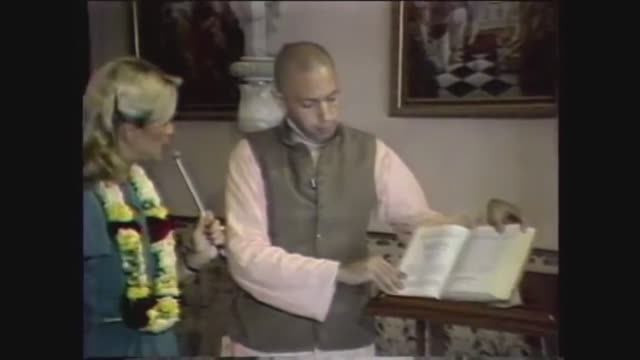 Мукунда Госвами в телешоу "Середина утра в Лос-Анджелесе" - 22 сентября 1981 - Лос-Анджелес