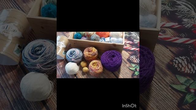 СП "ЧуднЫ от слова Чудо 2025". Вступление. Вяжем из остатков пряжи 🧶 🧶 🧶