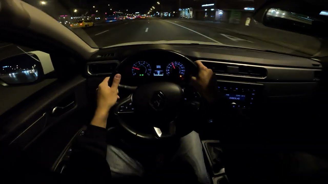 2021 RENAULT ARKANA / Рено Аркана 1.6  вариатор 114 л.с. | Ночной тест-драйв от первого лица