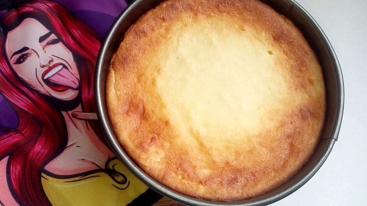 Пышная творожная запеканка