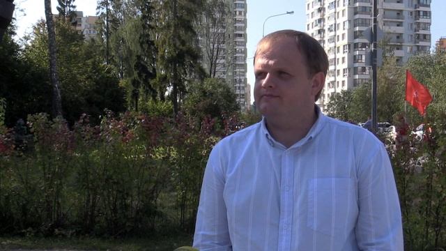 Митинг памяти для конкурса "Я+мои друзья"