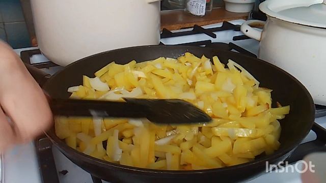 Вкусный Ужин без заморочек 👌Ужин на сковороде. Мукбанг