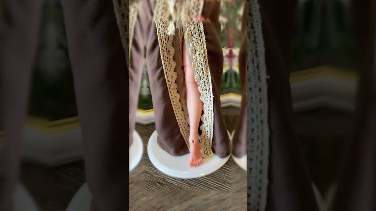 Милая кудряшка Тия. Авторская куколка бжд от Trudograd.