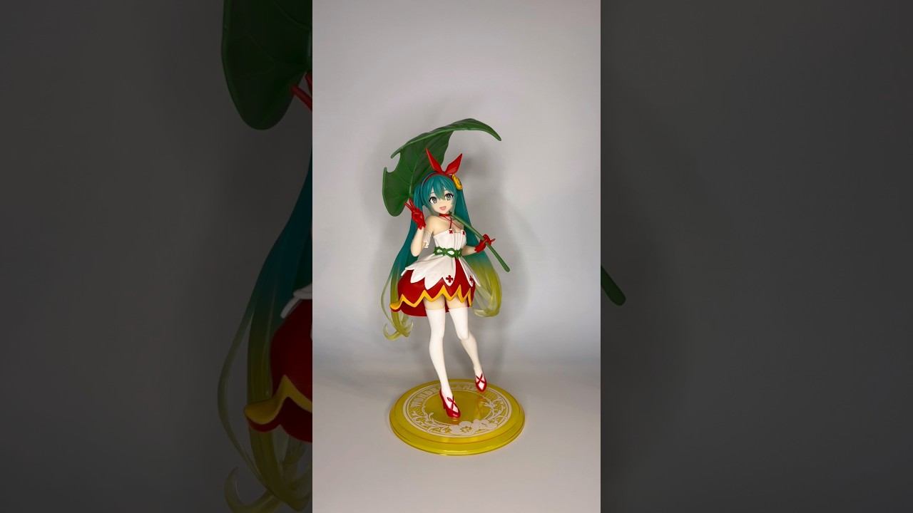 Обзор аниме фигурки Hatsune Miku Thumbelina от TaitoМику Дюймовочка#anime  #мику #miku   #vocaloid