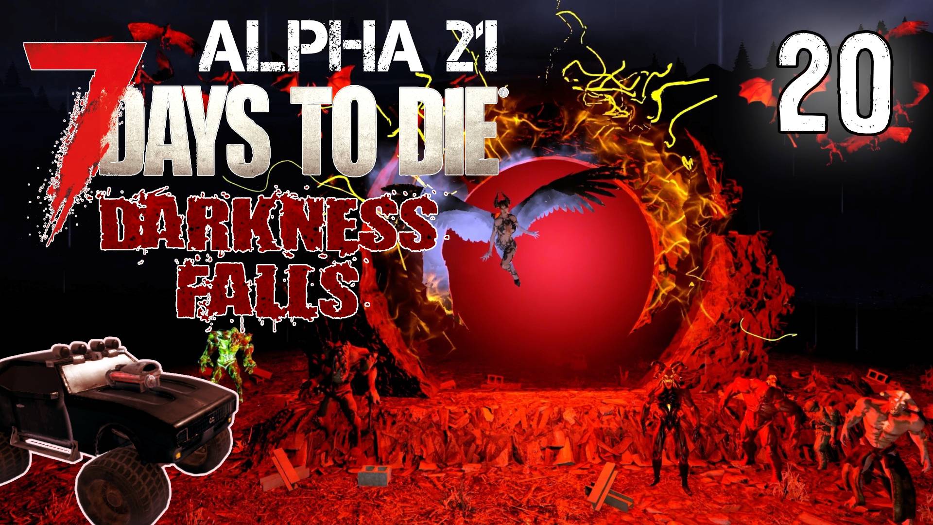 Башня в пустыне #20 _ Выживание _ 7 Days to Die Alpha 21 Darkness Falls v5.0.1 _ 2024
