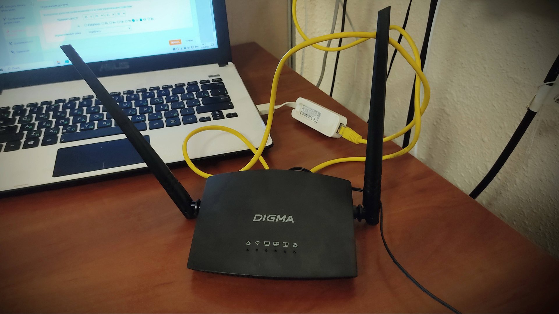 📶 DIGMA SWR-N301, PPPoE настройка роутера