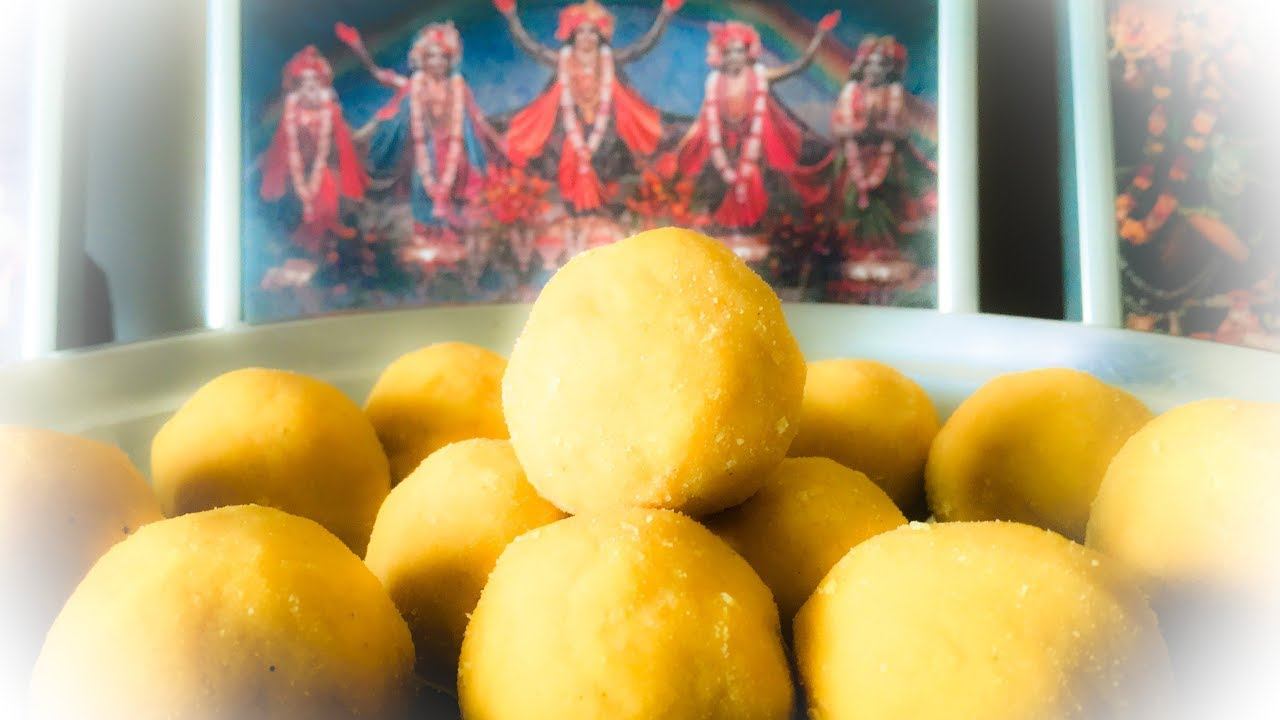 БЕСАН ЛАДДУ - лучший рецепт знаменитой индийской сладости из нутовой муки