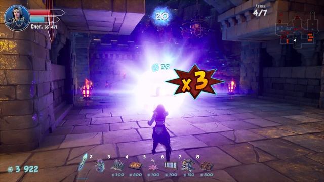 Orcs Must Die! 3 прохождение. Еженедельное испытание - Фиолетовое царство.