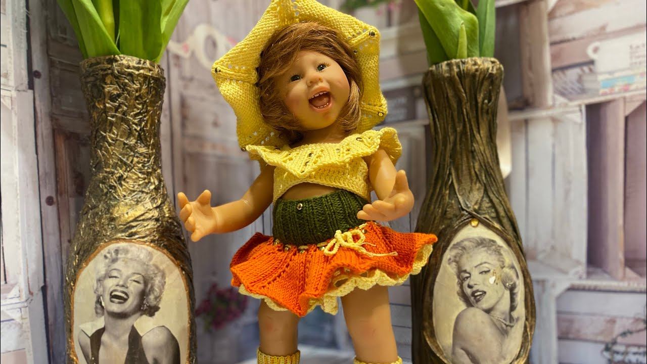 Поздравляем с 8 марта! Новый образ для куклы Вихтель-Санни.