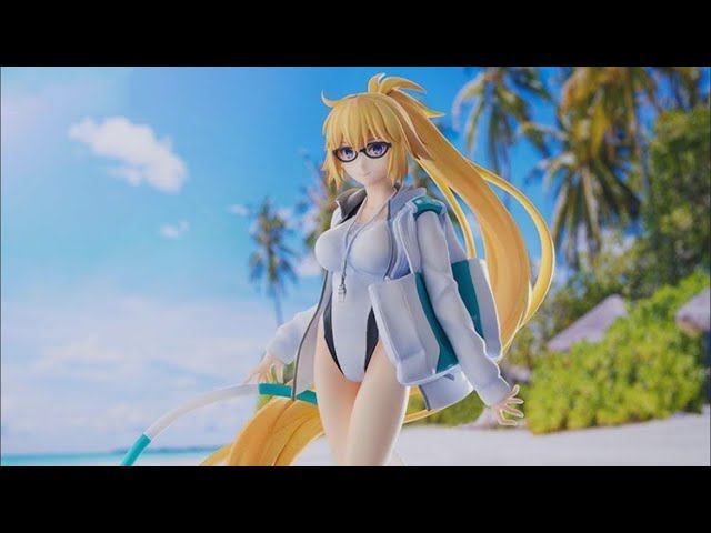 Обзор аниме фигурки SEGA ruler Fate FGO Swimwear Archer Jeanne dArc В Наличии⚡️