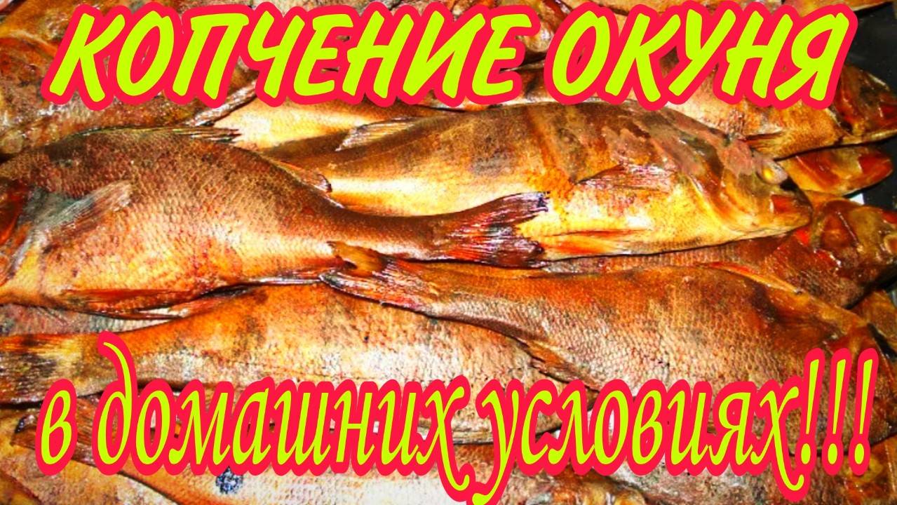 КОПЧЕНИЕ ОКУНЯ В ДОМАШНИХ УСЛОВИЯХ. ВСЕ ПРОСТО И ВКУСНО!!! ПОЛНЫЙ ПОДРОБНЫЙ РЕЦЕПТ!!!