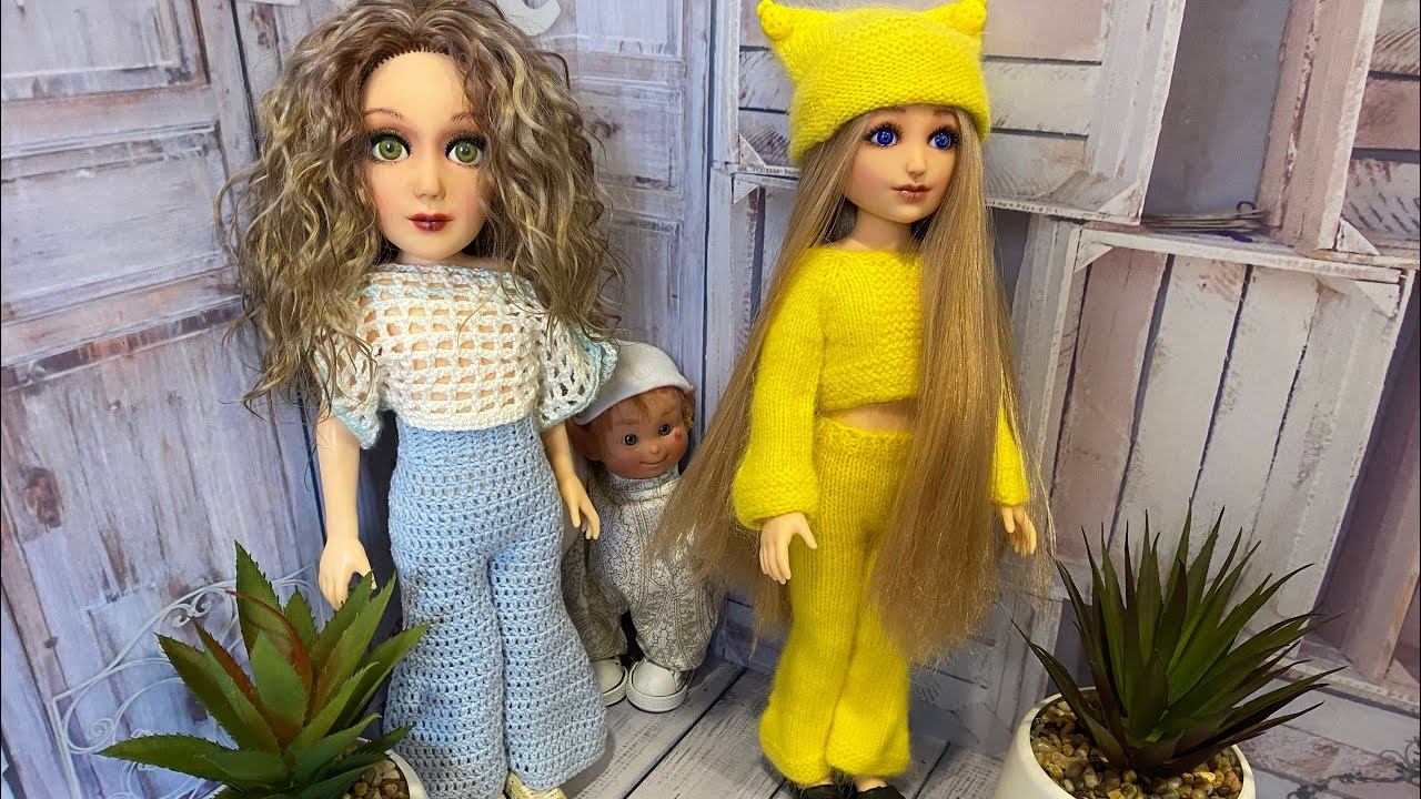 OOAK (первая версия) кукол Тринити♥️