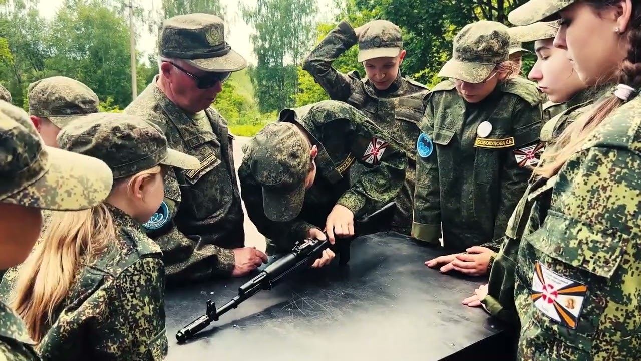 Военные сборы в Андреевском скиту на Ильинских рубежах 8 июня 2023