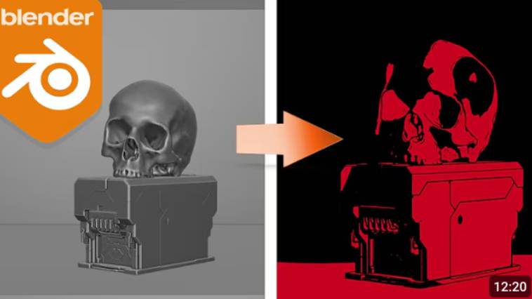 Учебник по созданию комиксов (Blender 4 0)