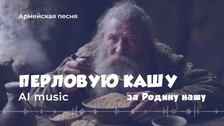 Перловая каша (армейская кавер песня) - (AI) music, video