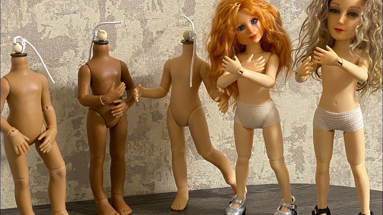 Большой заказ по ошарнириванию кукол Паола Рейна и Тринити. Авторские куклы.