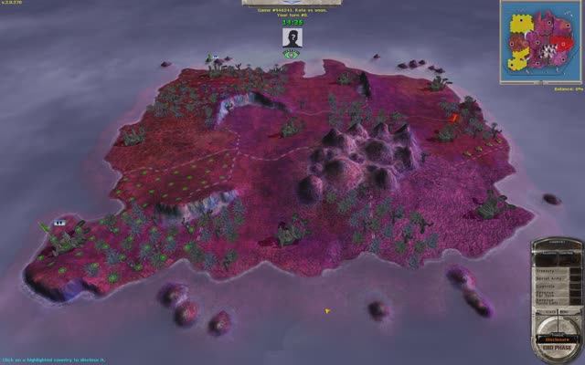 Massive Assault Network 2 (TBS game): map Inferno, playing on Linux (Lutris, Wine, Conty): won