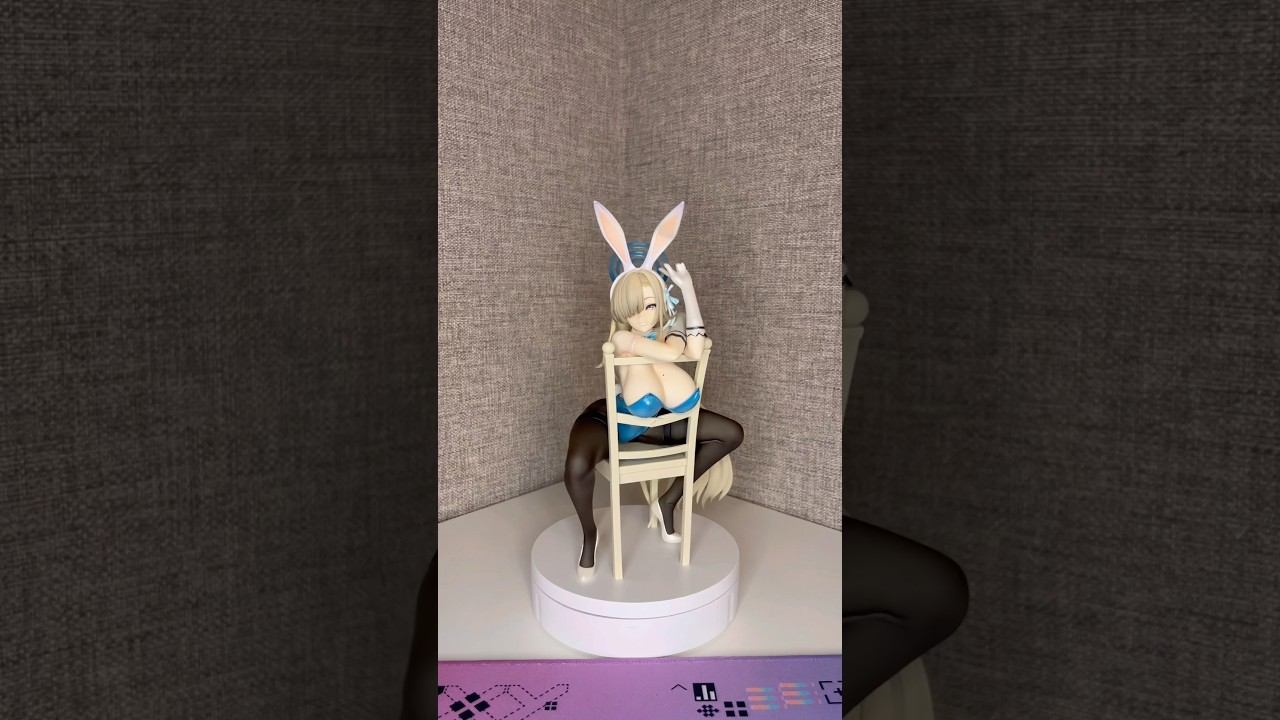 аниме фигурка Ichinose Asuna из Blue Archive #аниме #anime #figure #tiktok #funnygirl #unpacking