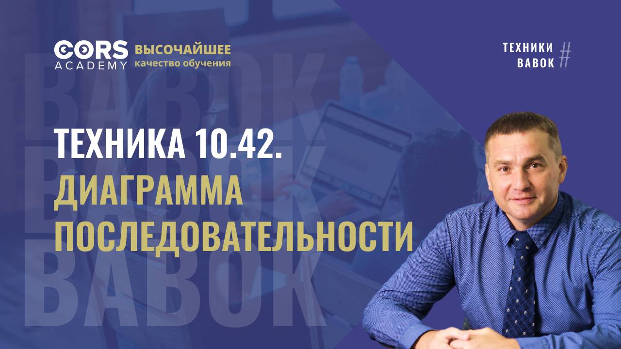 Техника 10.42. Диаграмма последовательности.