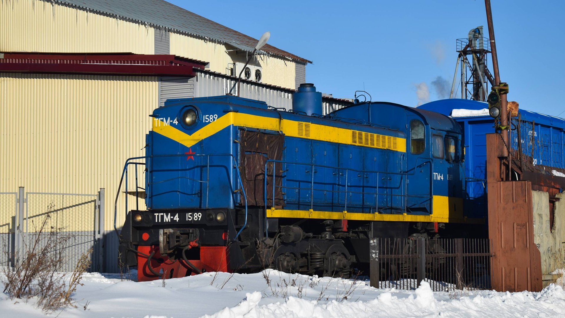 Тепловоз ТГМ4-1589