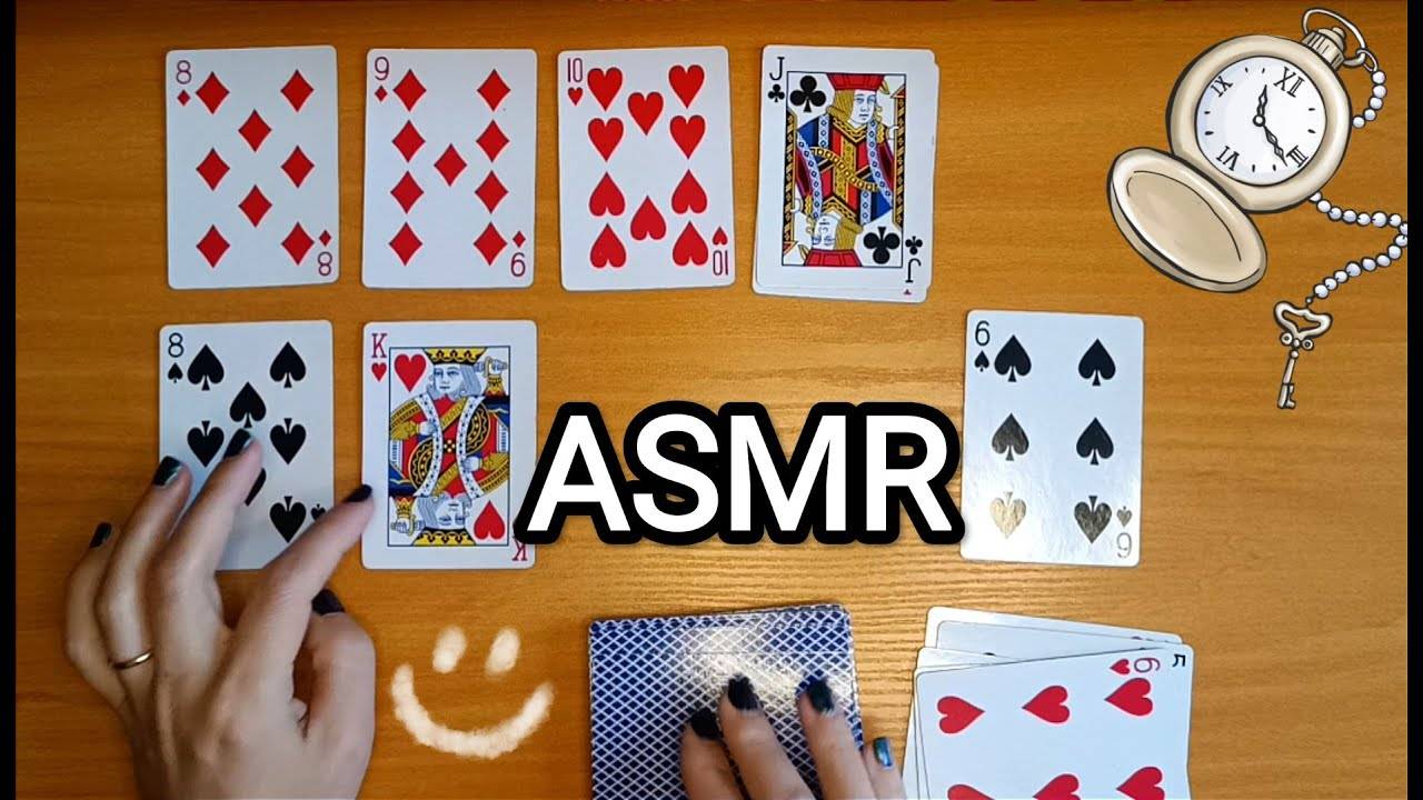ASMR SOLITAIRE / АСМР ПАСЬЯНС / КАРТЫ / WHISPER / ШЕПОТ