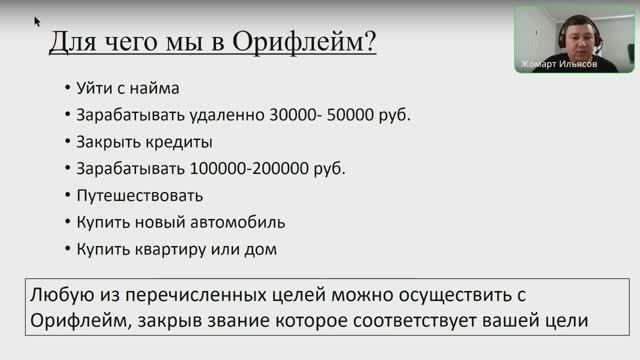 3 ступени твоего роста в Орифлейм.