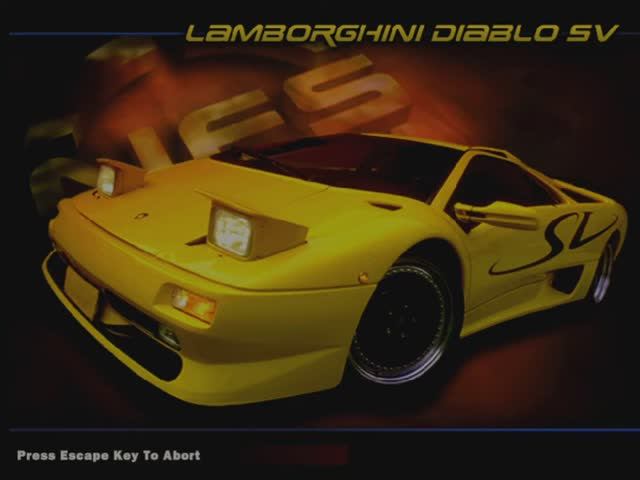 Need For Speed III + 3dfx Voodoo2 SLI (1st test capture 1024x768)