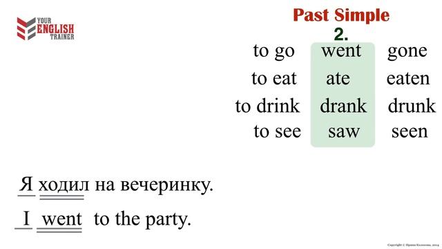 Уровень 1. Урок 16. Your English Trainer. Интенсив курс для начинающих