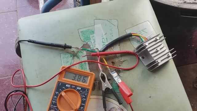 Косячный регулятор напряжения на лодочный мотор Yamaha GMHS 9.9