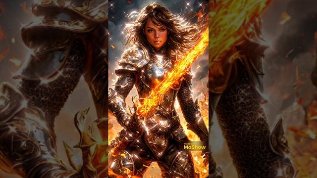 Сильные и красивые архангелы мужчины и женщины по версии ИИ Шедеврум 🔥