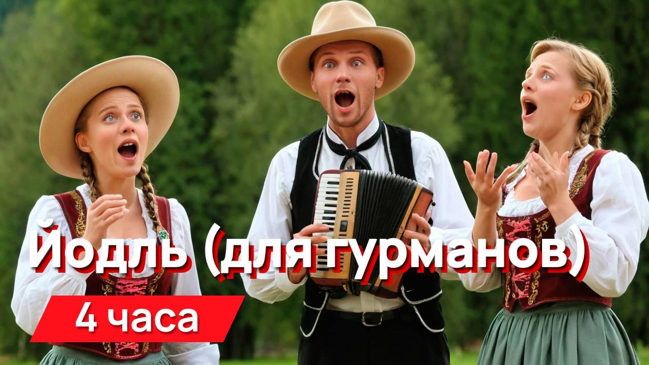 Звуки для соседей - йодль 4 часа (для гурманов)