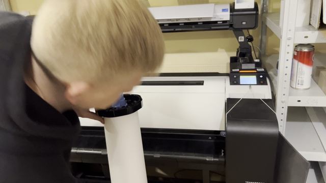 2.01. Лазерная и пигментная печать. Печать чертежей на KM и Canon