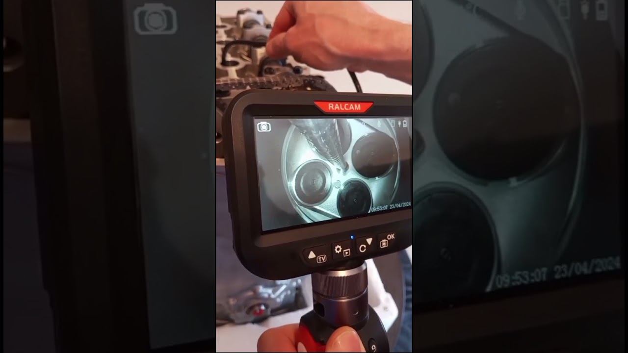 Обзор нового ДВС с эндоскопом