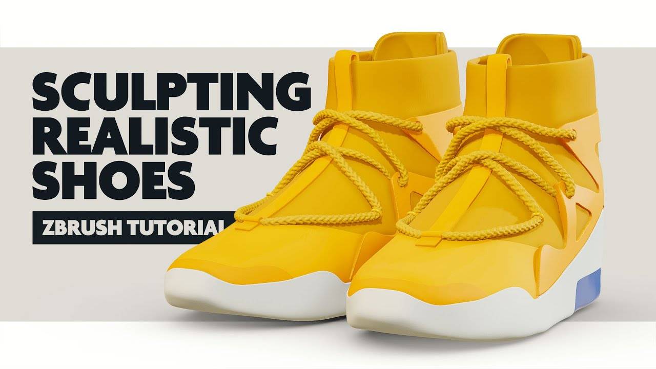 Создание реалистичной Обуви за 1 Час
