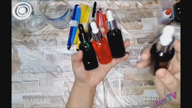 Мастер- класс по созданию спиртовых чернил для творчества.