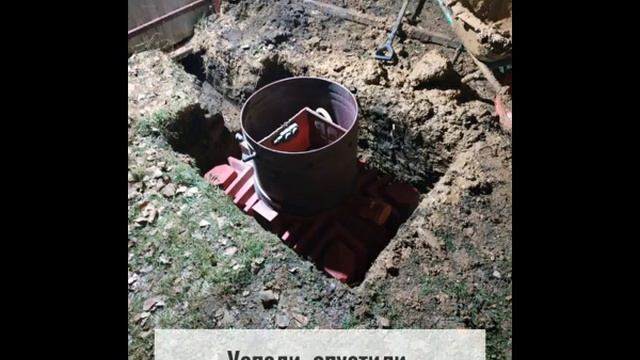 Монтаж септика "Биотанк 3ПР" в г. Буй, Костромская обл.