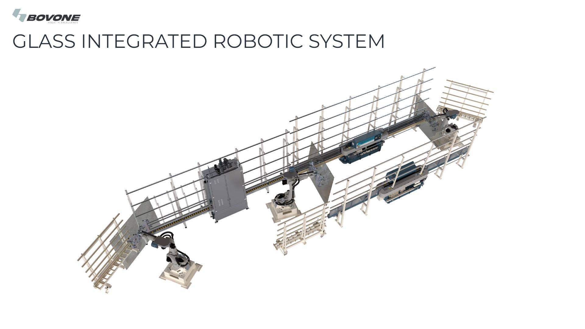 Bovone’s fully automated robotic islands are the perfect solution for automating grinding processes