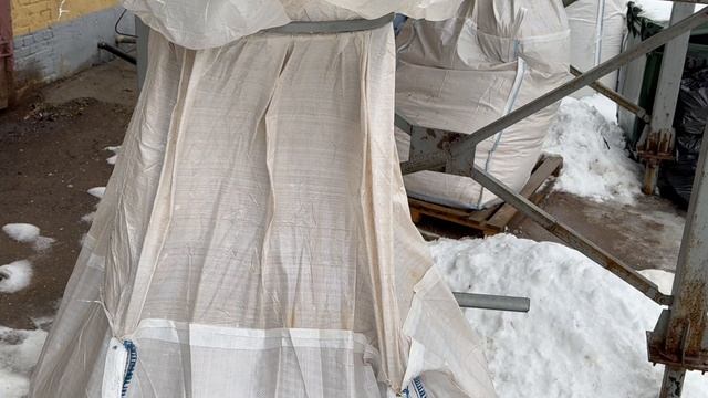 Бункер рукавного фильтра аспирационной системы со шнеком и шлюзовым перегрузчиком «ПО «Экогард».