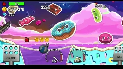 hill climb racing №12 обновление 1.61.0 добавлено 2 новые карты: Mega Desert и Mega Highway.