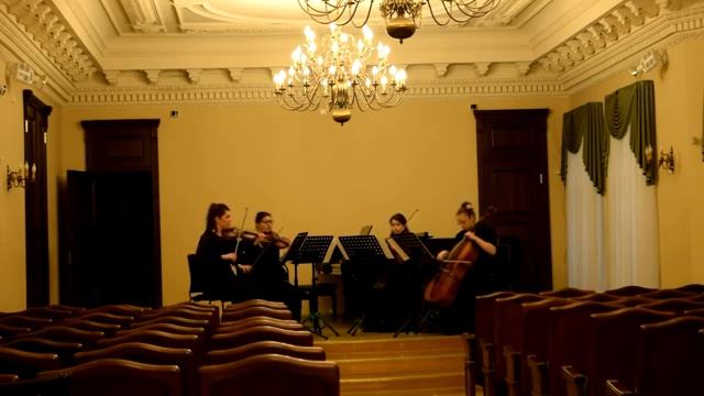 Бетховен квартет op. 18 №6 ч.I, III