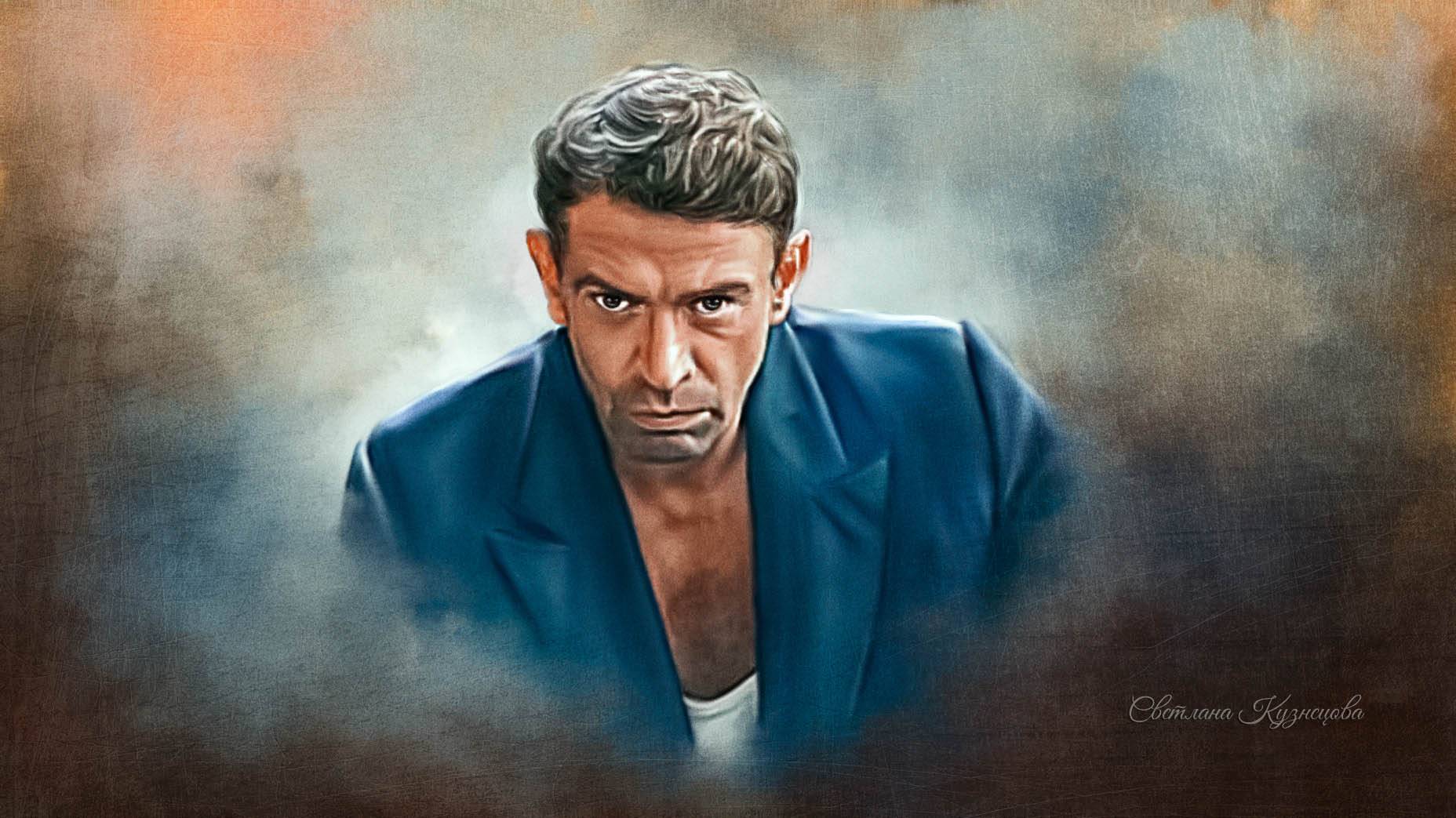 Фото-обработка.Владимир Львович Машков в роли подполковника Давида Марковиче Гоцмана.