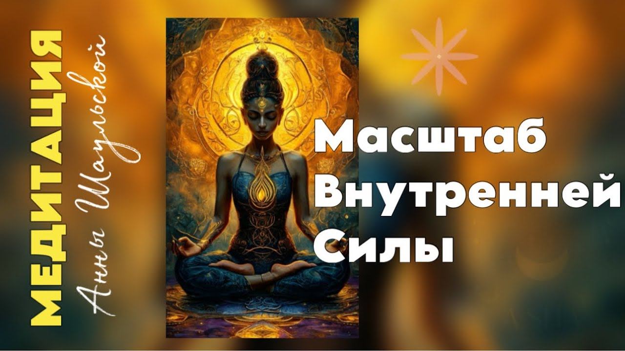 • Медитация «МАСШТАБ ВНУТРЕННЕЙ СИЛЫ» #медитация #аннашаульская #гармонизация #внутренняясила